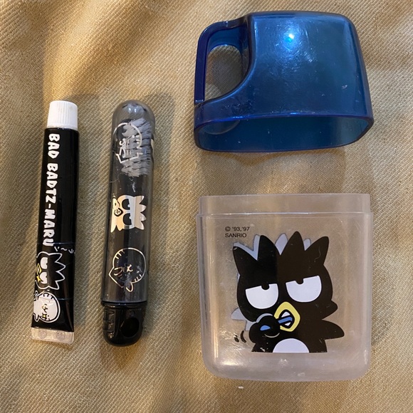 Sanrio | Other | Sanrio Bad Badtzmary Toothbrush Toothpaste And Holder ...